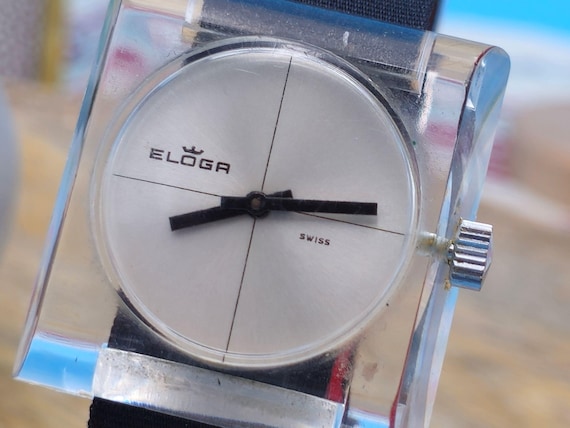 Vintage Swiss Watch Eloga Lady's Mechanical 1960s - Gem