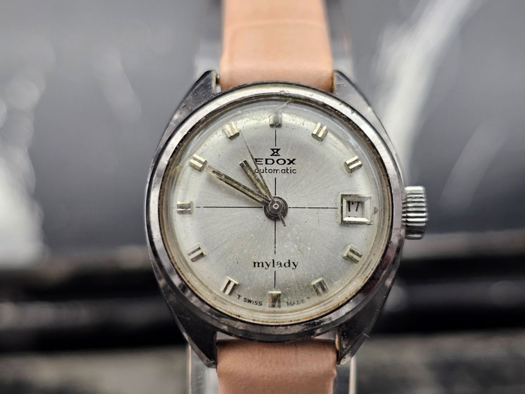 Vintage Automatic Swiss Watch Edox Mylady Lady's Swiss Made Watch - Etsy