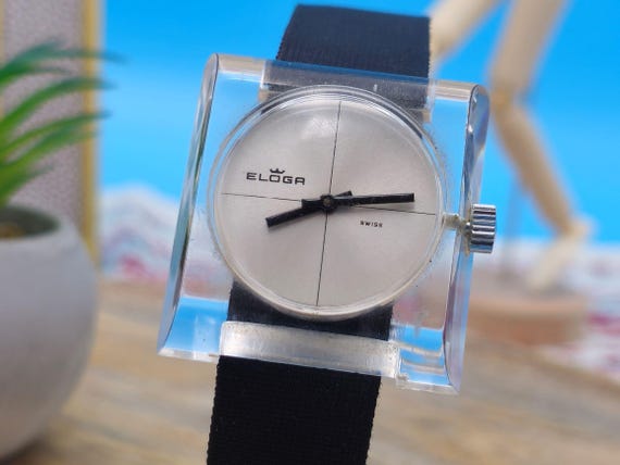 Vintage Swiss Watch Eloga Lady's Mechanical 1960s - Gem