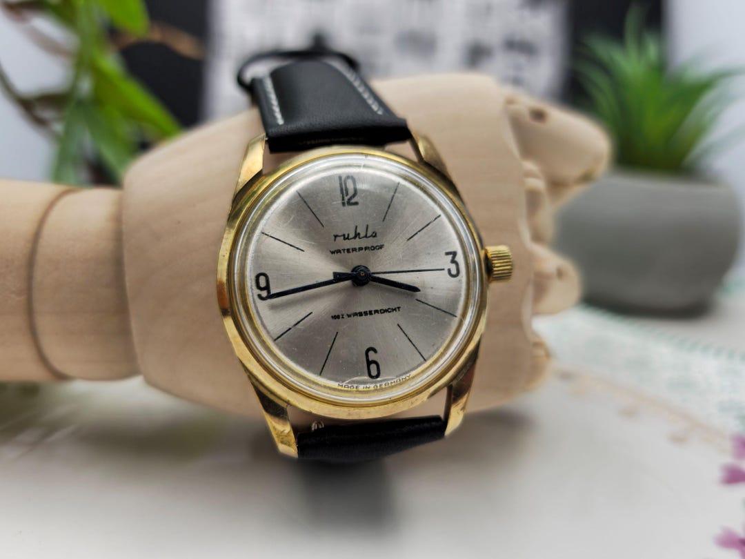 Vintage Ruhla German Made Watch Mechanical 1970s - Etsy
