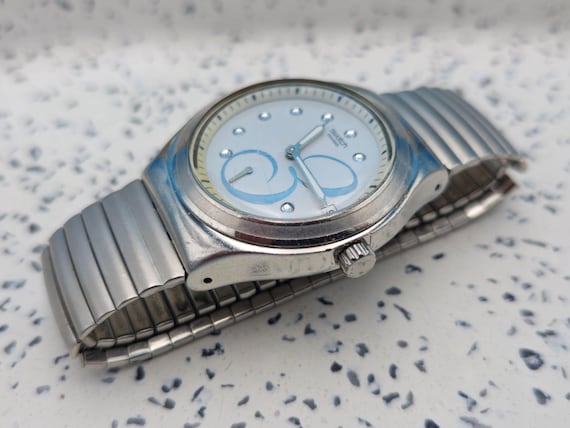 2005 Swatch Irony Stainless Steel Swiss Watch - Gem
