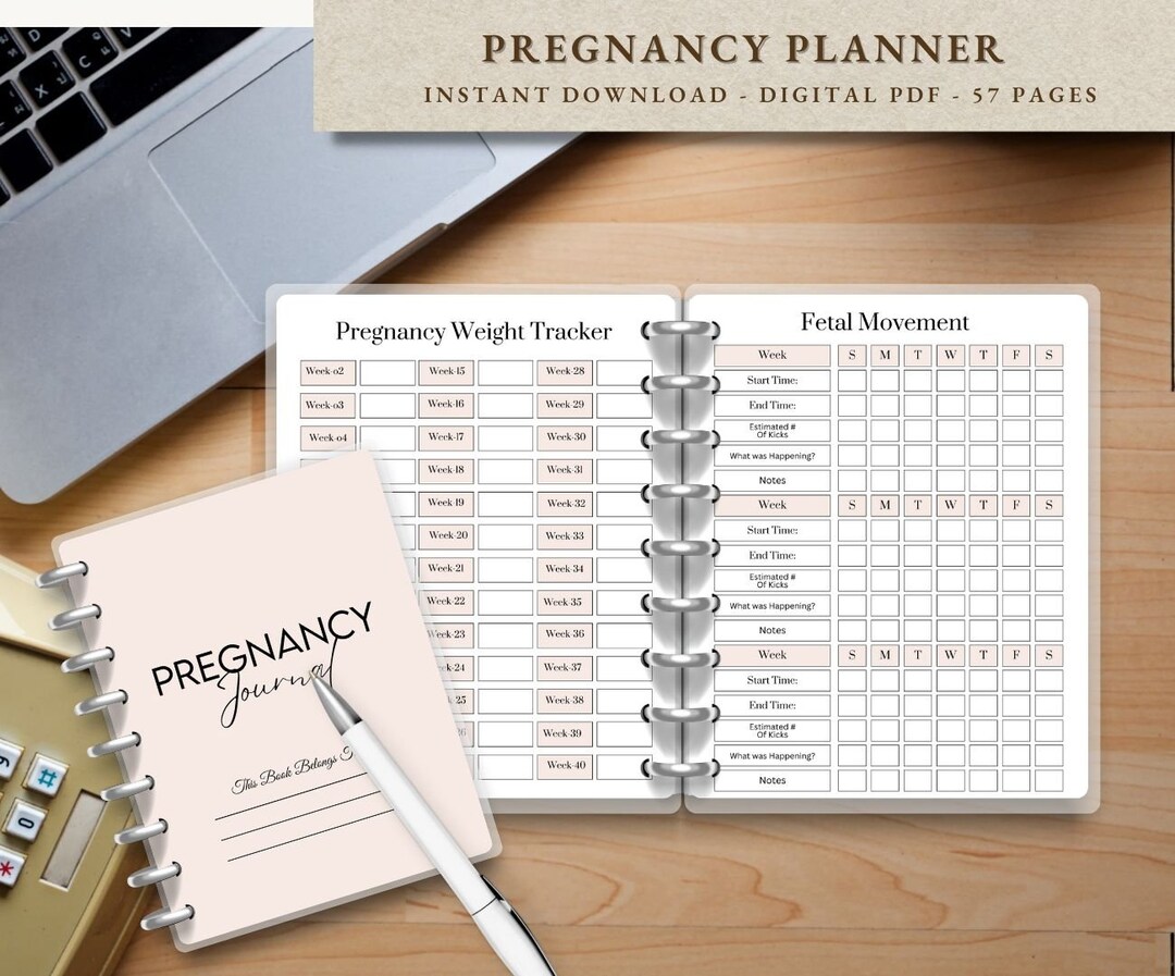 Pregnancy Planner Expecting a Baby Planner Printable - Etsy
