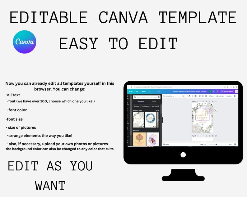 In My Birthday Era Editable Invitation, Personalized Birthday ...