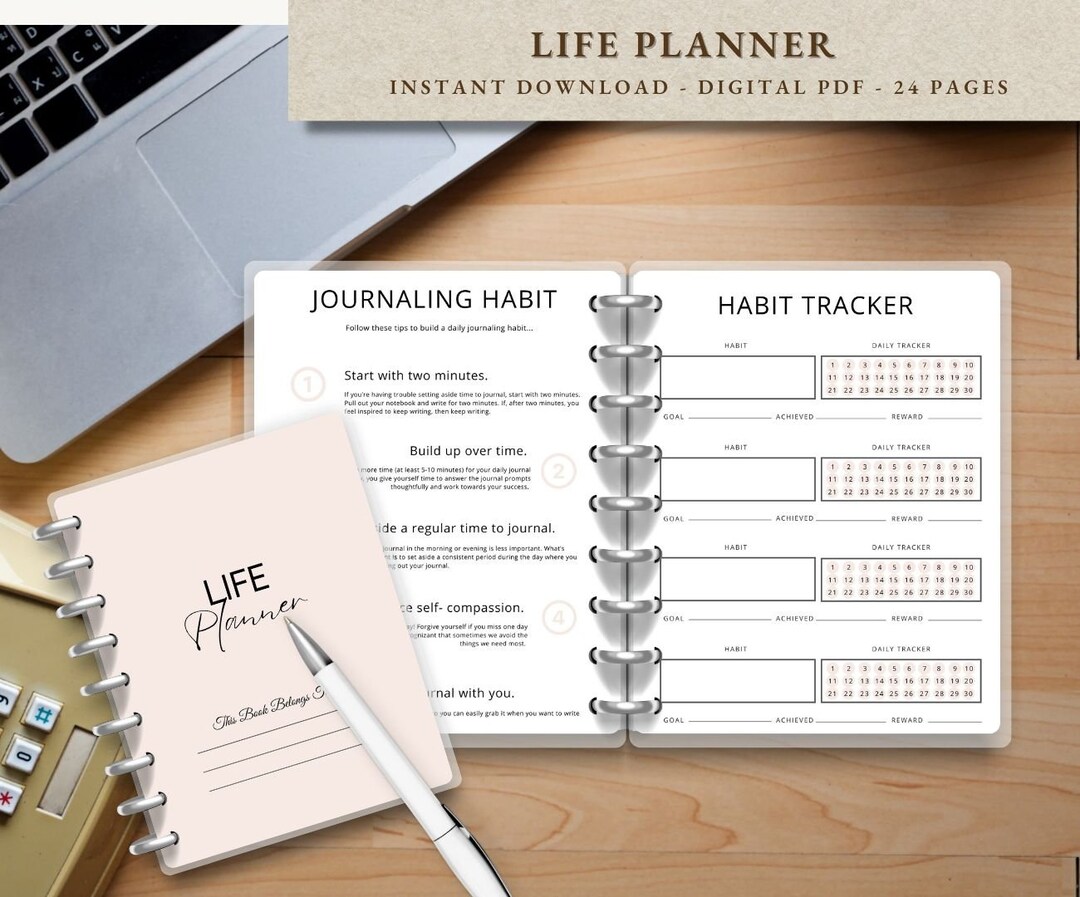 Ultimate Life Planner Life Binder Planner Bundle Daily Planner - Etsy