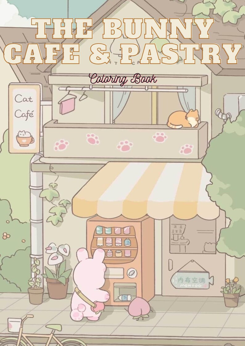 Bunny & Friends - the Bunny's Cafe and Pastry - Etsy