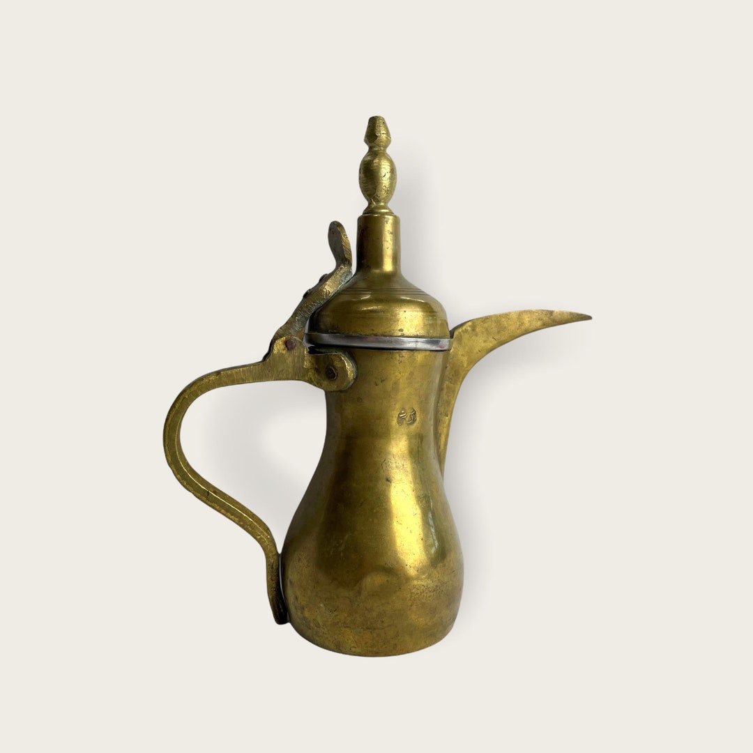 Teapot, Islamic Turkish Style Brass Hallmarked Teapot/pitcher With ...