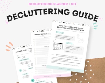 Decluttering Checklist Printable Instant Download Declutter - Etsy