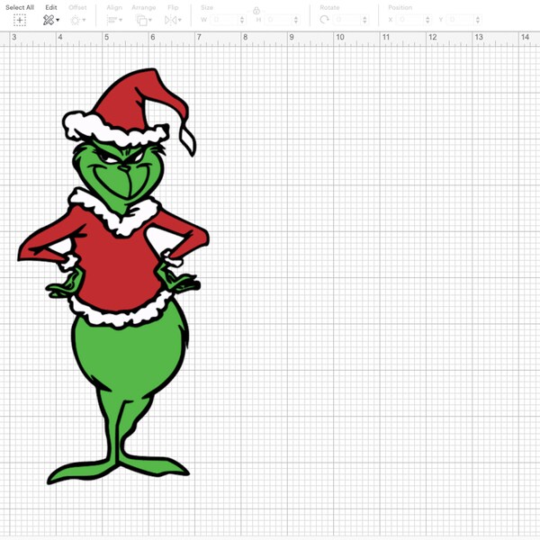 Grinch Svg File - Etsy