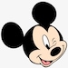 Mickey Mouse Winking Layered Cut File SVG - Etsy Canada
