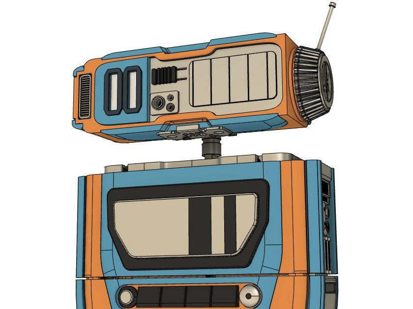 Pip Droid and Docking Station From Star Wars: the Acolyte (3D Print STL ...