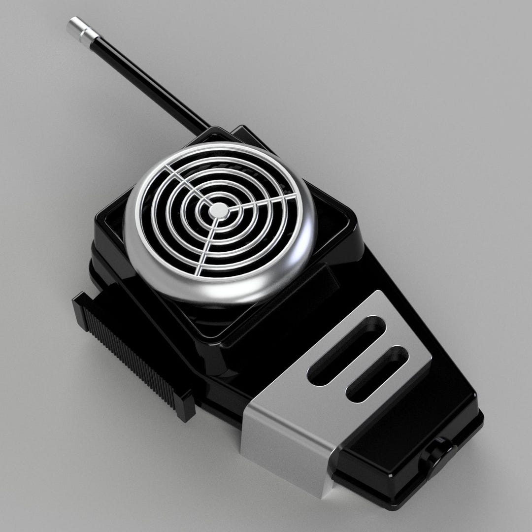 Imperial ISB Tactical Agent & Syril Karn Shoulder Communicator From ...