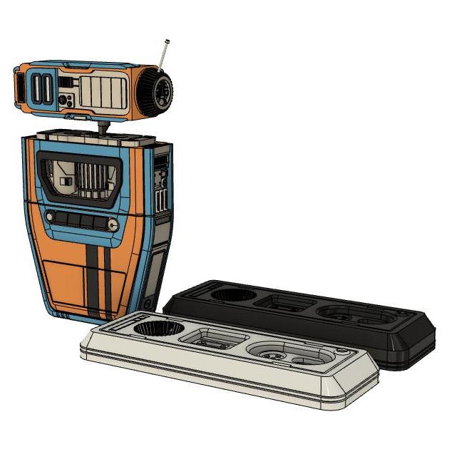 Pip Droid and Head Docking Station From Star Wars: the Acolyte (3D ...