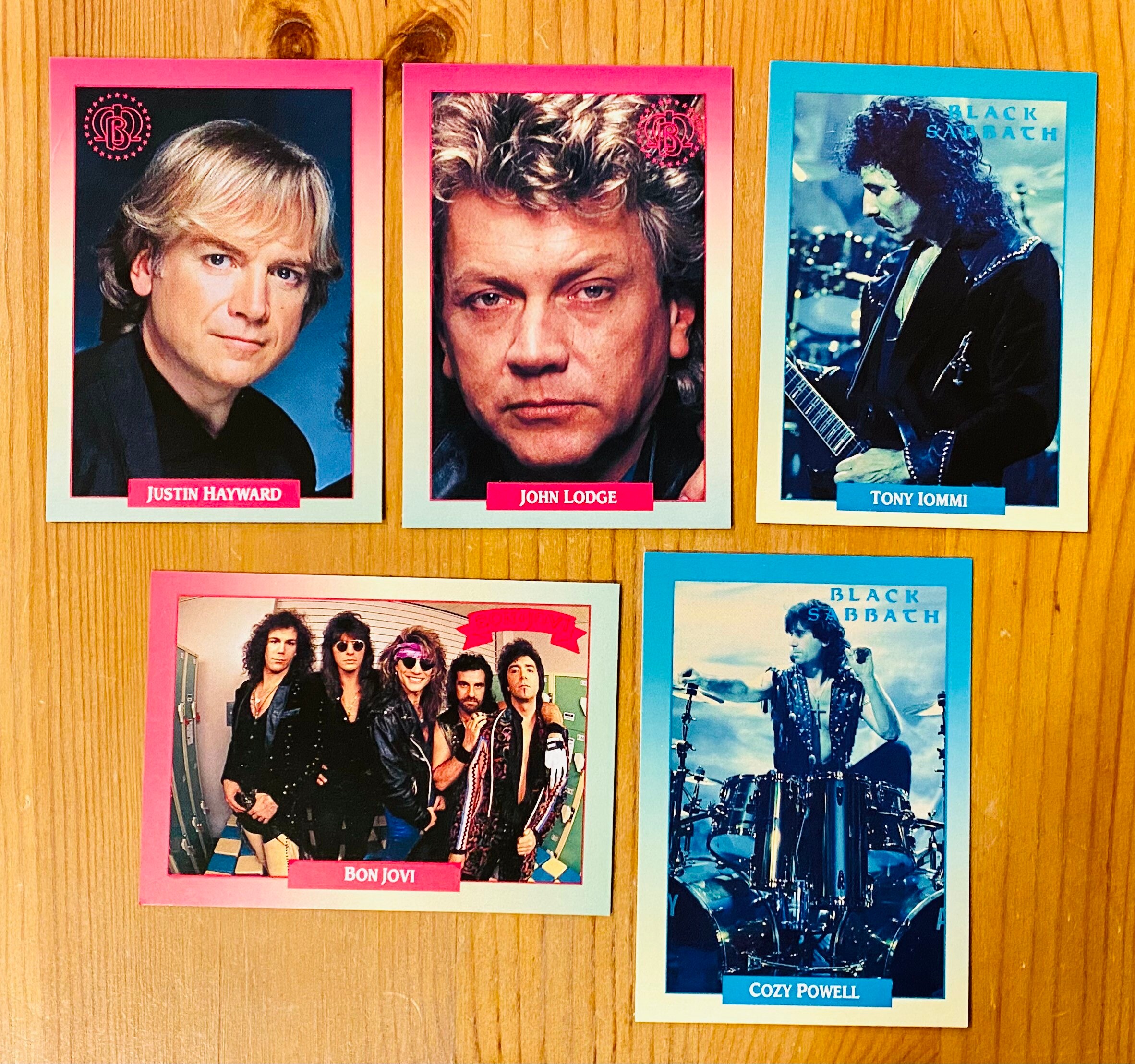 Lot of 15 Rock Cards Vintage 1991 Brockum Collectible Trading - Etsy