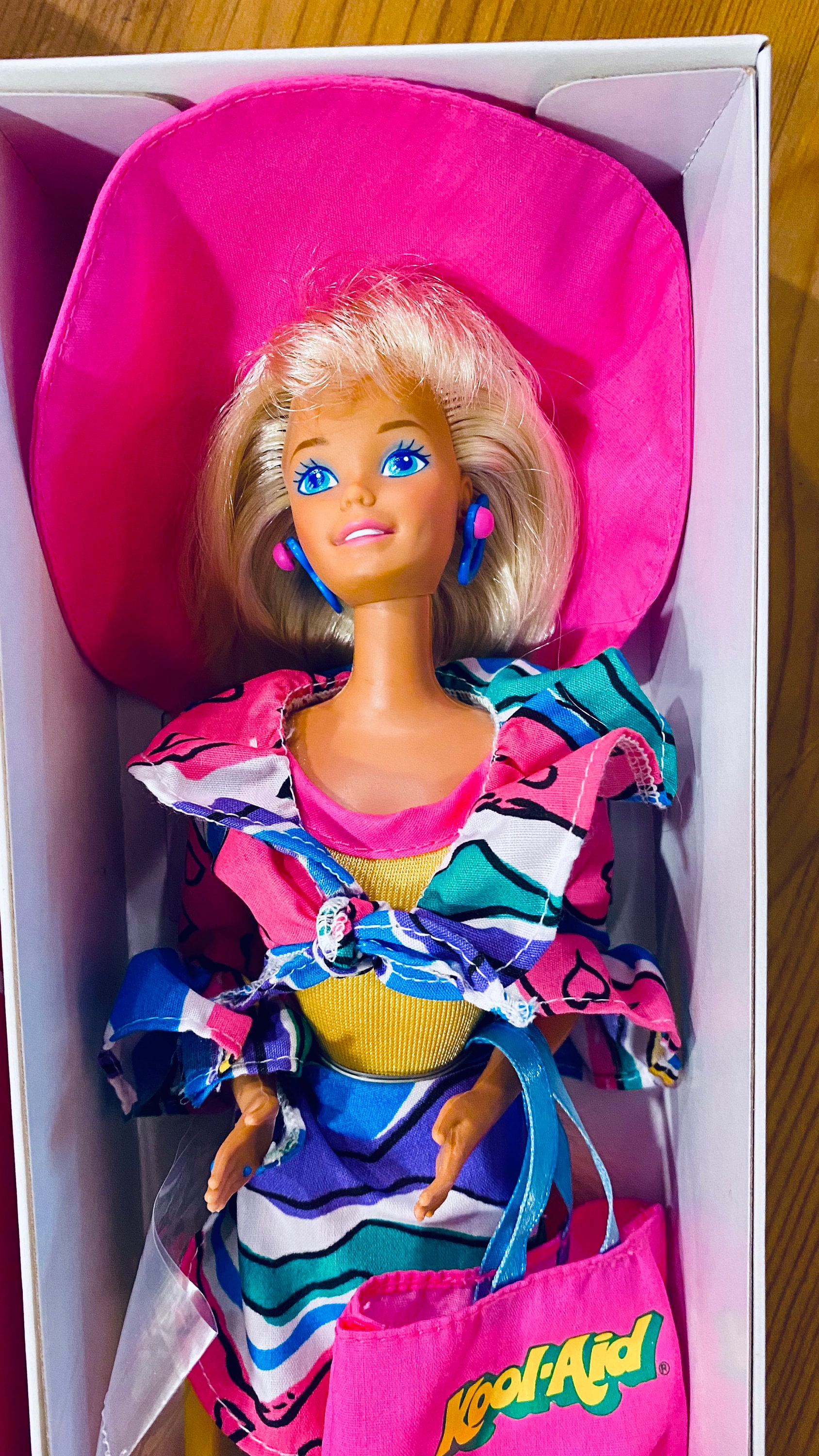 1994 Vintage Kool-aid Wacky Warehouse Barbie Fashion Doll, Mattel 11763 ...