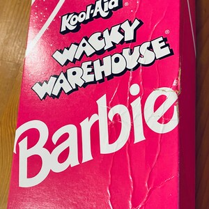1994 Vintage Kool-aid Wacky Warehouse Barbie Fashion Doll, Mattel 11763 ...