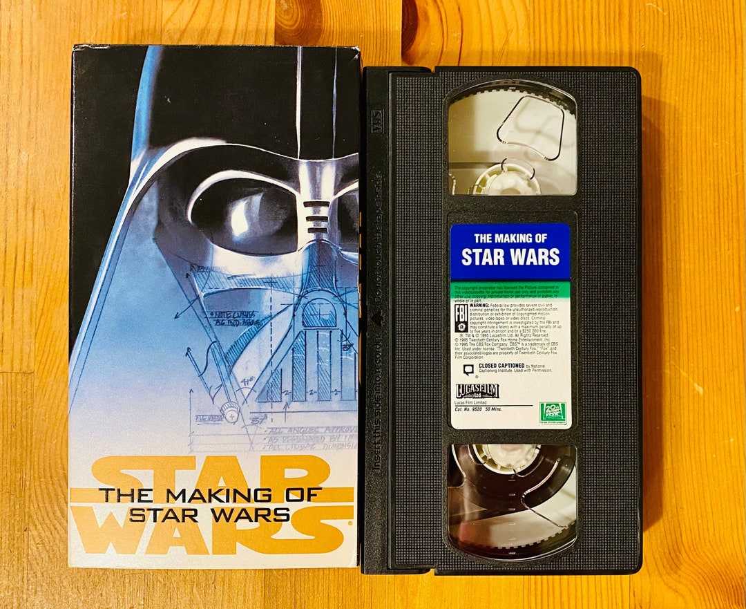 Vintage 1995 the Making of Star Wars VHS: Behind-the-scenes of Original ...