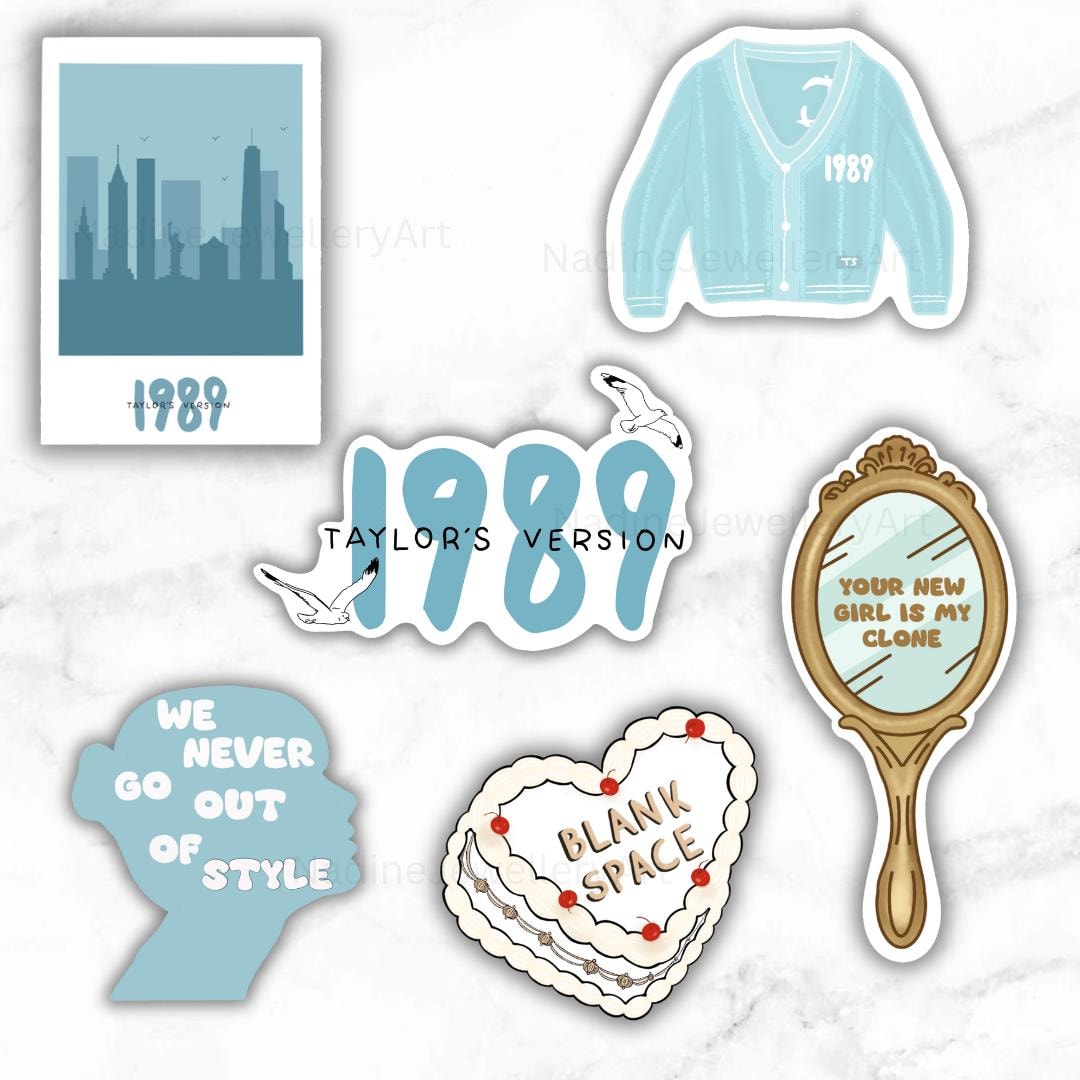 1989 Sticker, is It Over Now Sticker, TS Sticker - Etsy