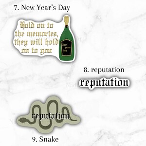 Reputation Sticker, Taylor Swiftie Sticker, Eras Tour Sticker, Rep ...