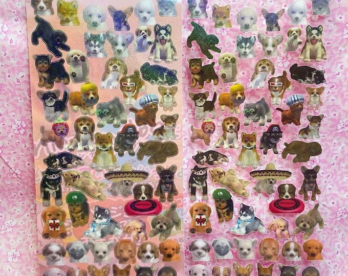 Nintendogs Puppy Sticker Sheet - Etsy