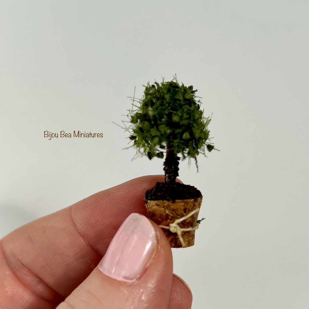 Miniature Topiary Tree small - Etsy