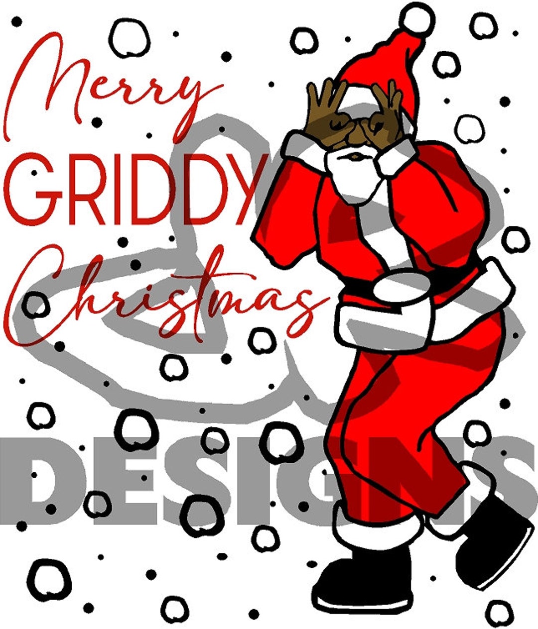 Merry Griddy Christmas Svg | Santa Svg | Christmas Svg | Cut File Svg ...