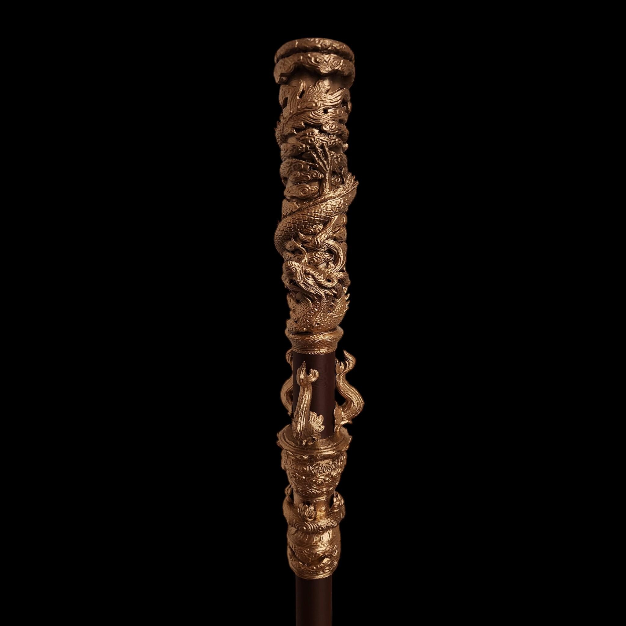 Sun Wukong Staff | Ruyi Jingu Bang | Black Myth Inspired | Life-sized ...