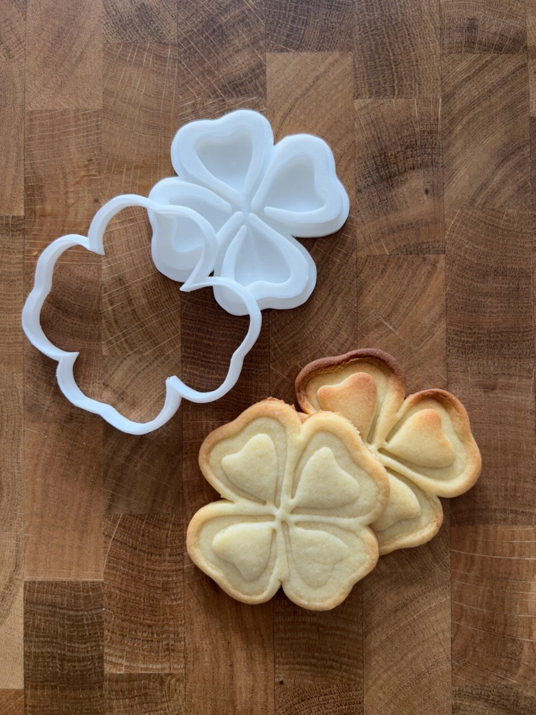 Cookie Cutters Shamrock Spring Cookie Stamp Luck - Etsy