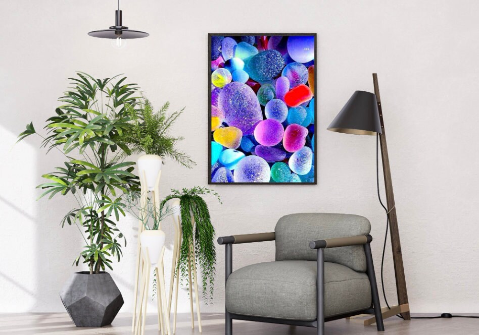 Printable Digital Wall Art, Wall Decor, Home Decor, Captivating Glowing ...