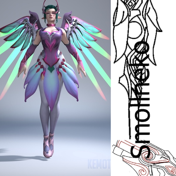 Overwatch Mercy Cosplay Patterns - Etsy
