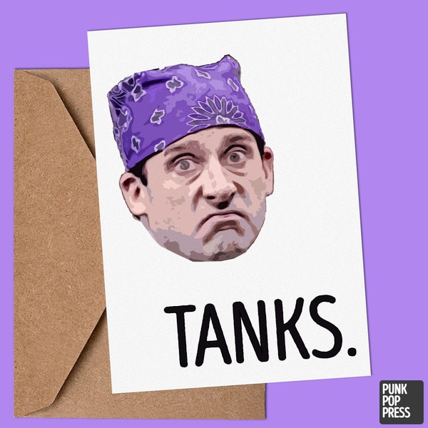 Funny Thank You Card - Etsy