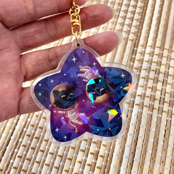 Holo Keychain - Etsy