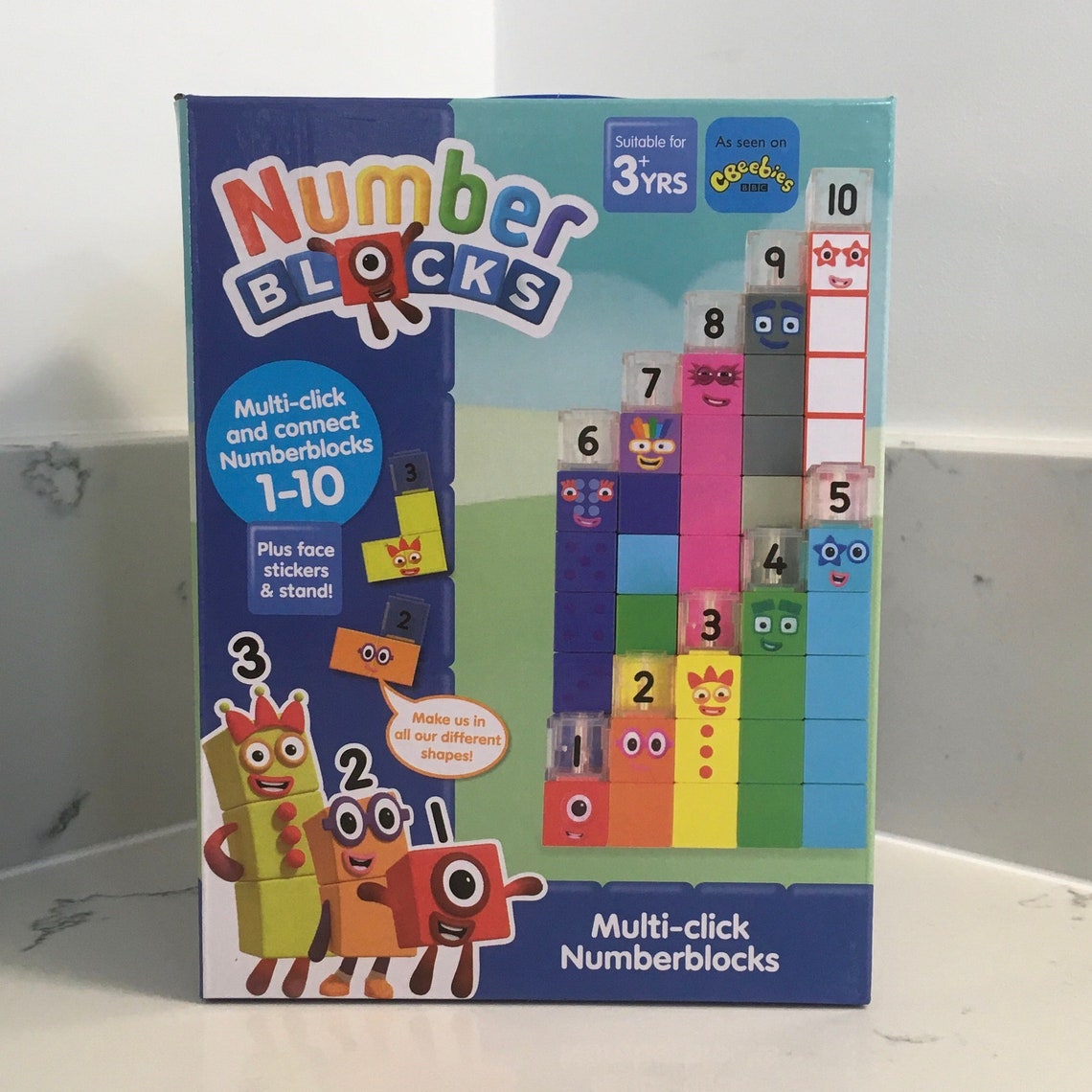 Numberblocks NEW Multi Click 1-10 Set Cbeebies Number Blocks | Etsy India