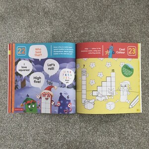 Numberblocks Christmas Activity Sticker Book and Advent Calendar - Etsy