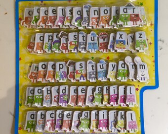 Alphablocks Stickers - Etsy UK