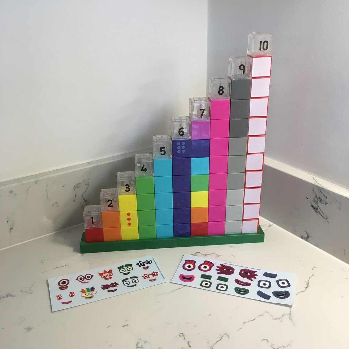 Numberblocks NEW Multi Click 1-10 Set Cbeebies Number Blocks | Etsy India