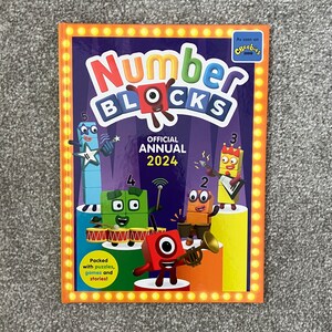 Numberblocks 2024 Annual. Latest Edition With Games, Maths Puzzles and ...