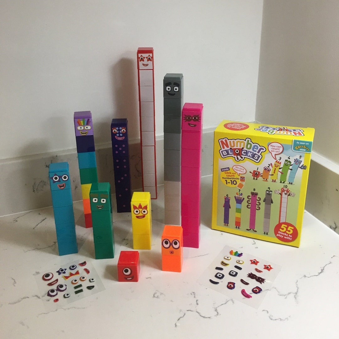 Numberblocks 1 to 10 Educational Toys for Children Aged 3 and Upwards ...