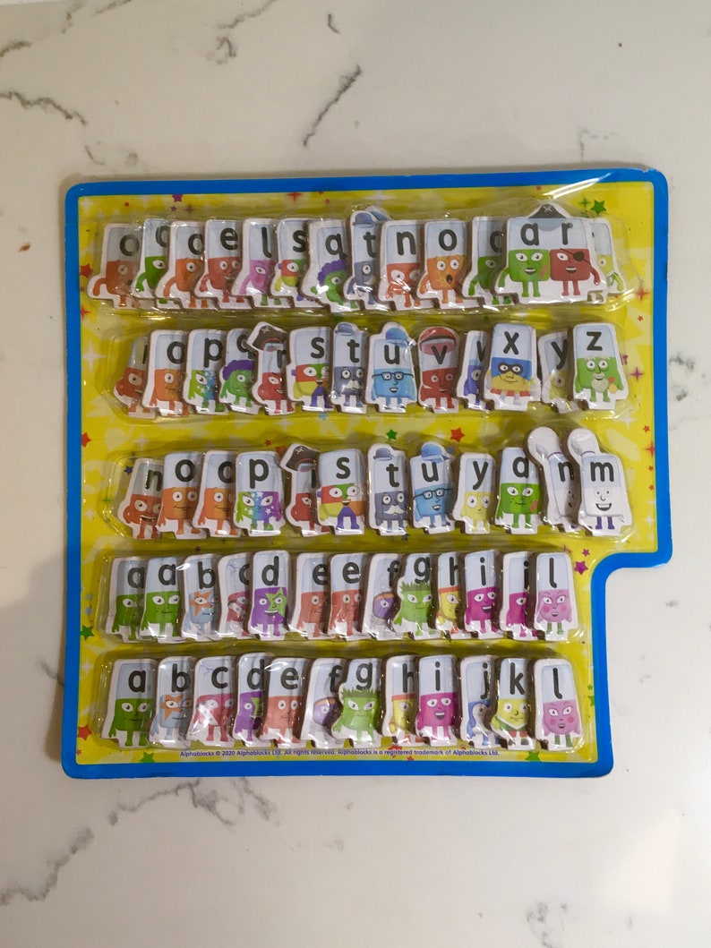 Alphablocks Letter Tiles & Activity Cards Foundation - Etsy