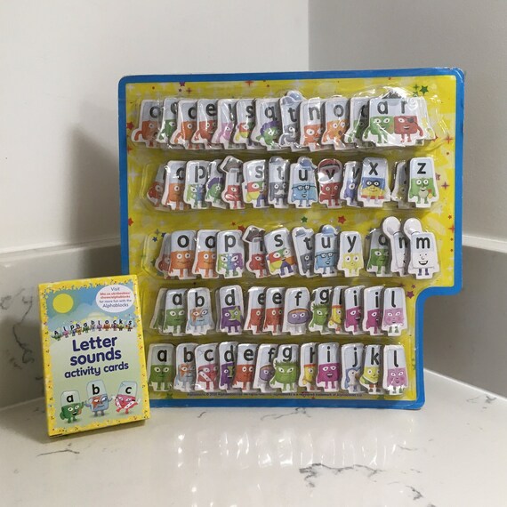 Alphablocks Letter Tiles & Activity Cards Foundation - Etsy