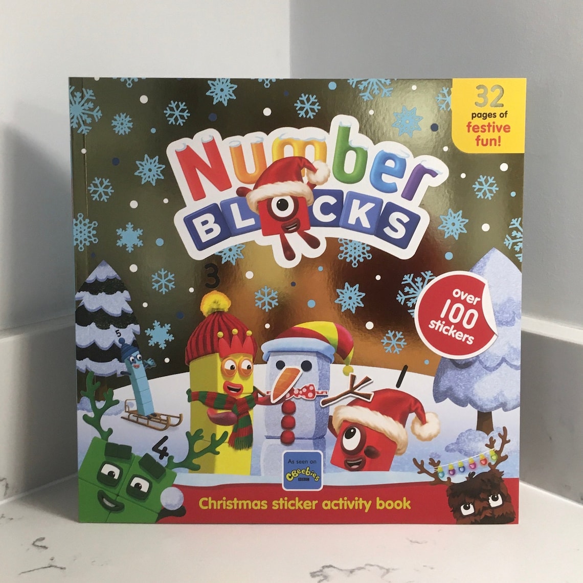 Numberblocks Christmas Activity Sticker Book and Advent Calendar - Etsy
