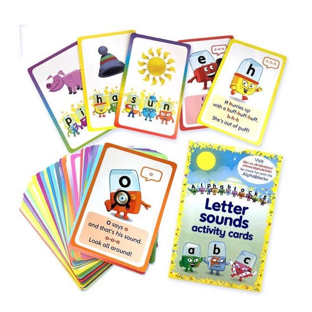 Alphablocks Letter Sounds Activity Cards - Free Math Worksheet Printable