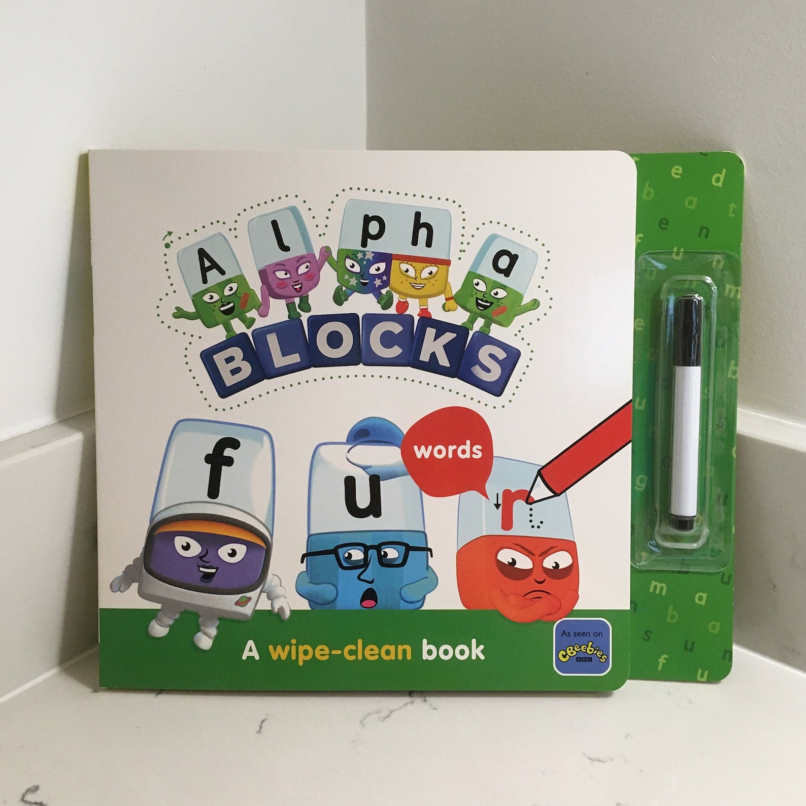Alphablocks and Numberblocks 'my First Numbers and Letters' 4 Wipe ...