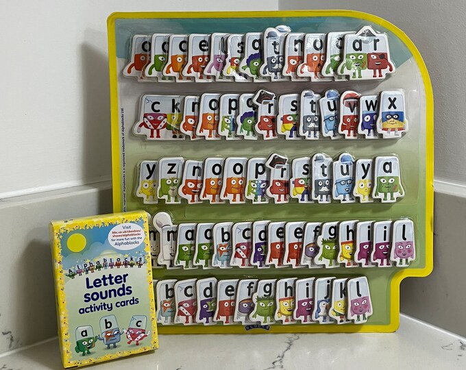 Alphablocks Letter Tiles & Activity Cards Foundation Kindergarten Early ...