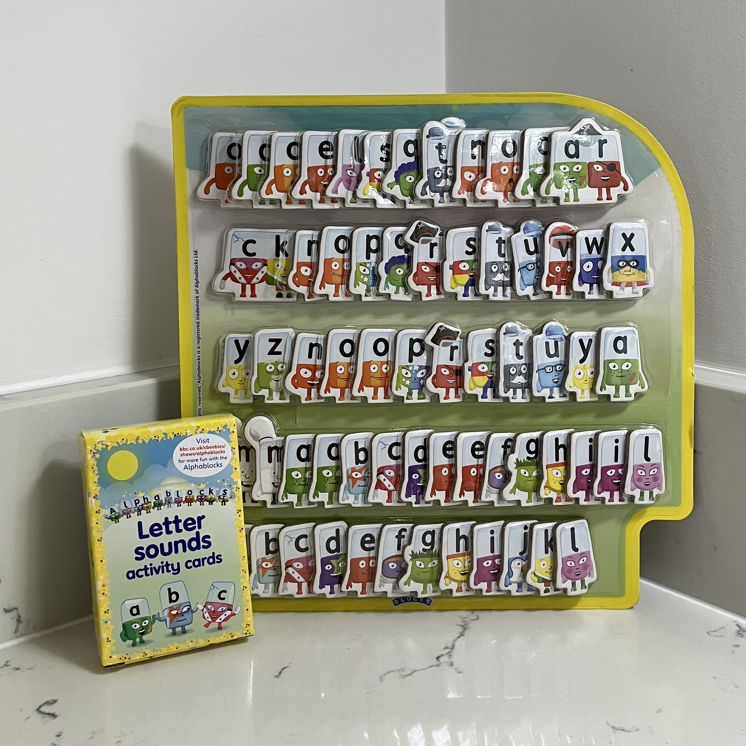 Alphablocks Letter Tiles Activity Cards Foundation Israel