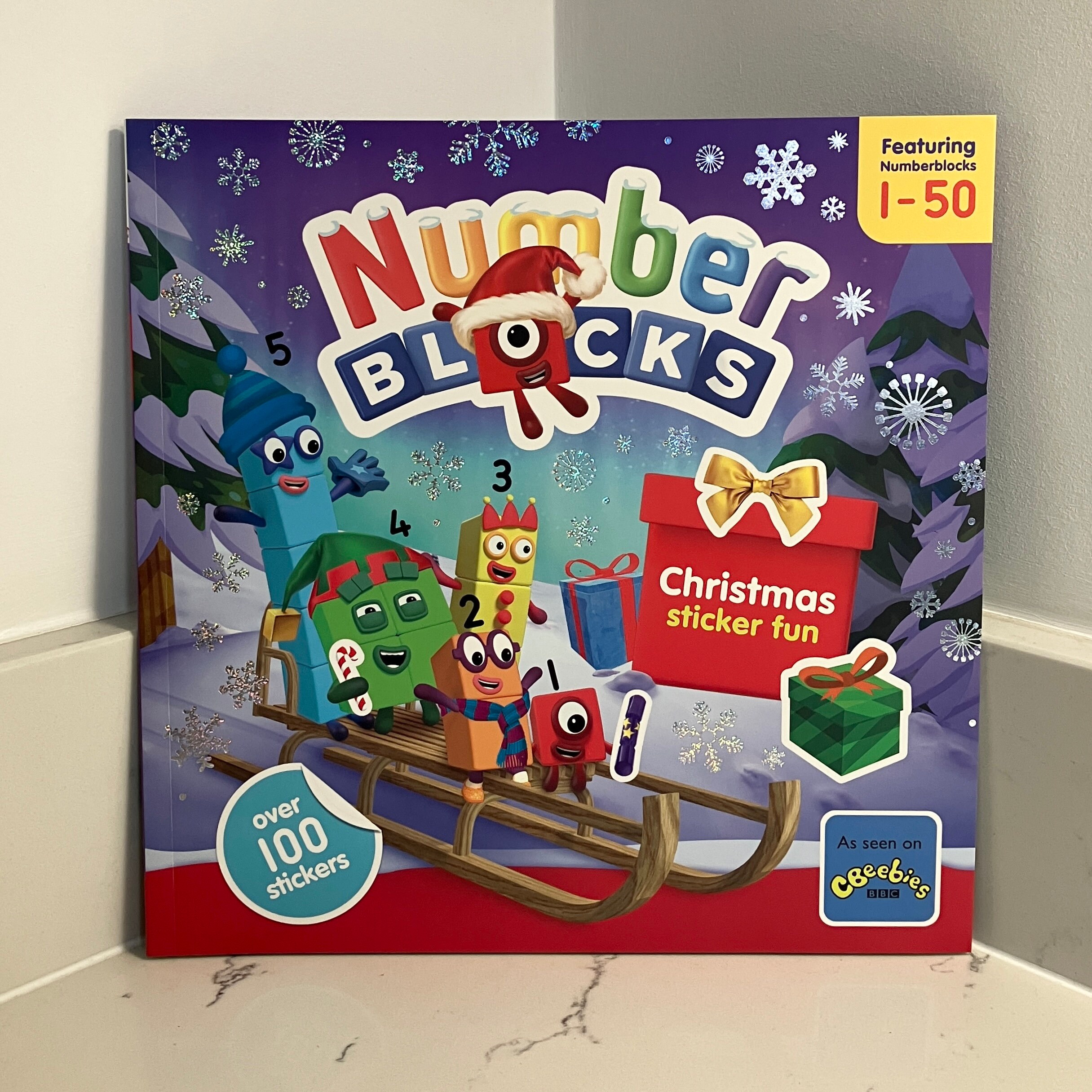 Numberblocks Christmas Sticker Fun Activity Book - Etsy