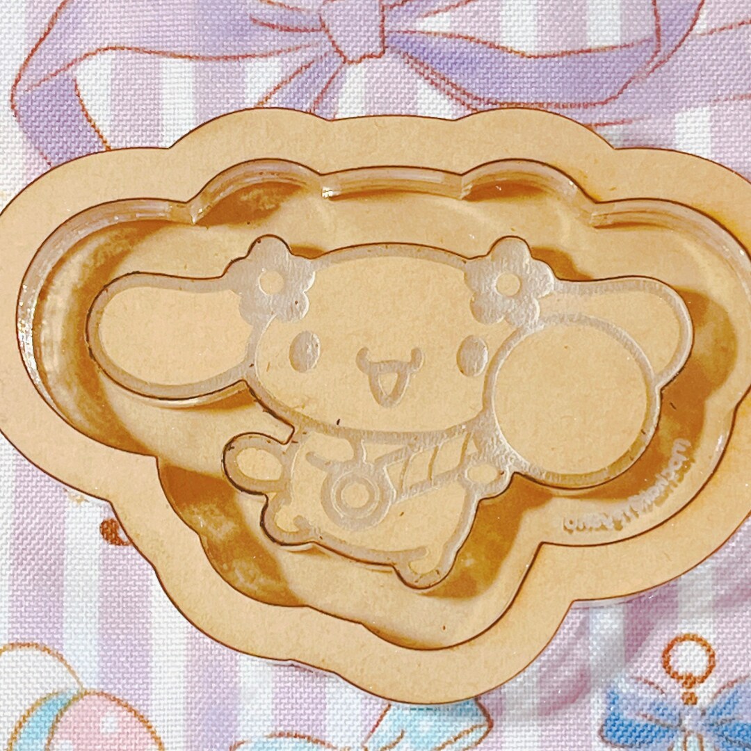 Kawaii Silicone Molds, Dog Molds, Cute Dog Character Anime Resin Mold ...