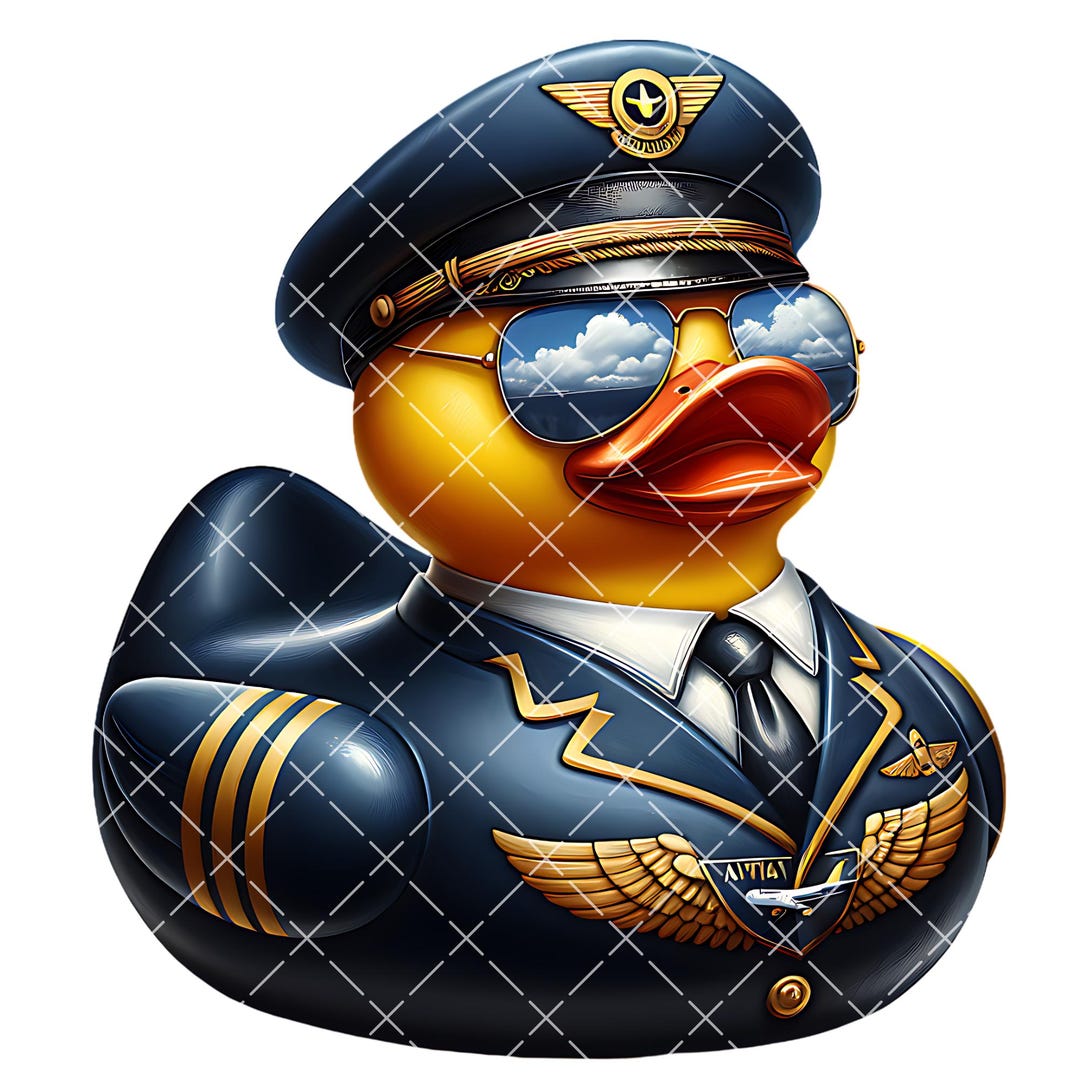 Pilot Rubber Duck Lover Cute Rubber Duck PNG Rubberduck Rubber Duck ...