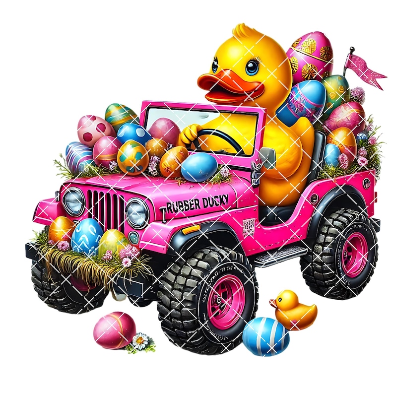 Easter Rubber Duck PNG Rubber Duck for Easter Duck Bling Rubber Duck ...