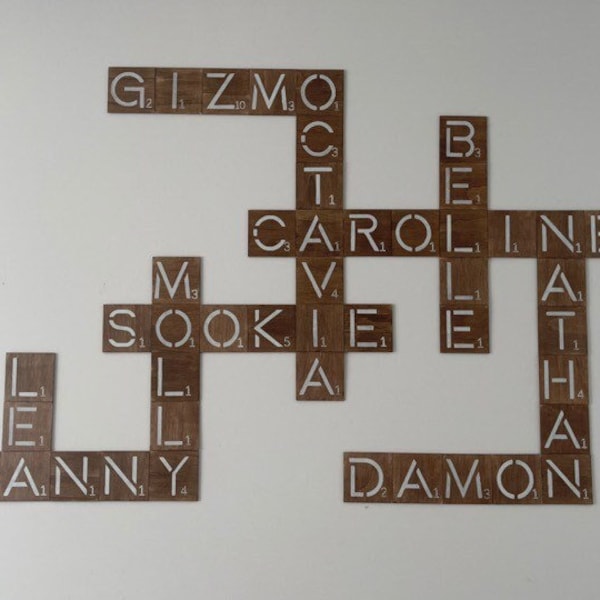 Giant Scrabble Tiles - Etsy