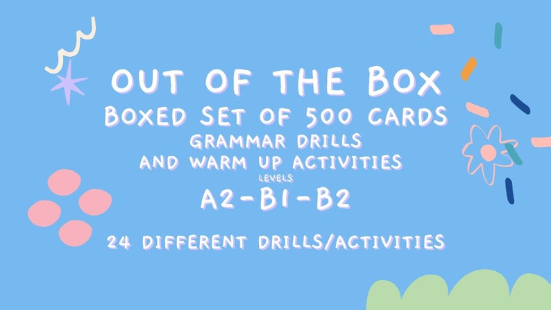 Out of the Box/esl Teaching Aids/word Games/grammar/drills/warmups ...